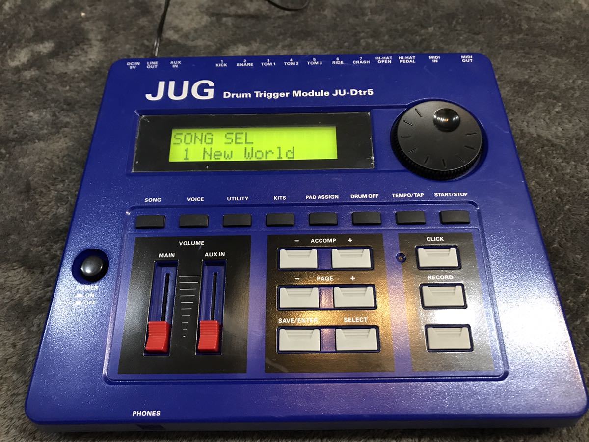 JUG JU-Dtr5 Drum Trigger Module 電子ドラム 音源モジュール(音源モジュール)｜売買されたオークション情報 ...