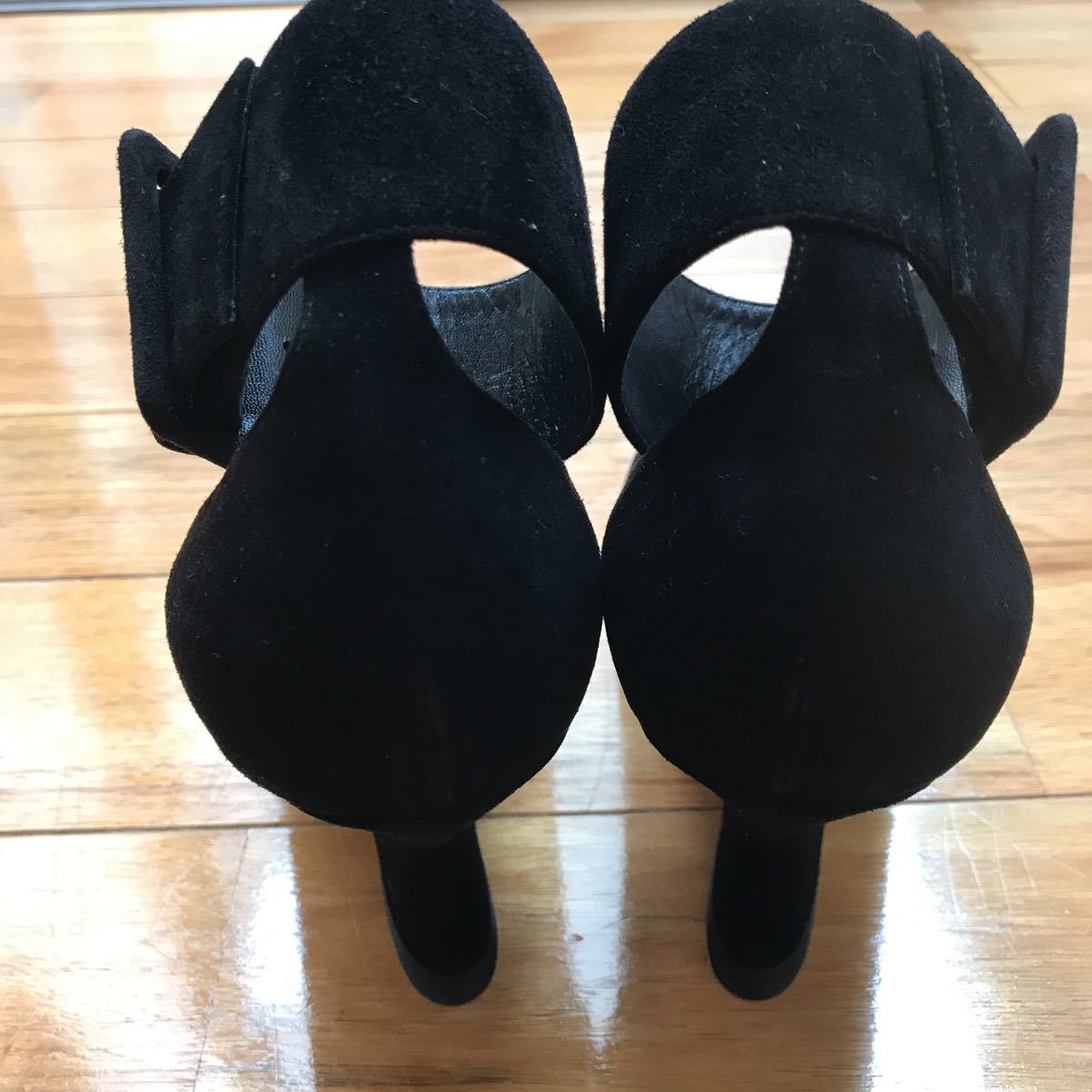 1円 Christian Dior ディオール スエード スゥェード ヒール パンプス ブラック 黒 36 1/2 23.5 cm(23.5cm)｜売買されたオークション情報、yahooの商品 ...