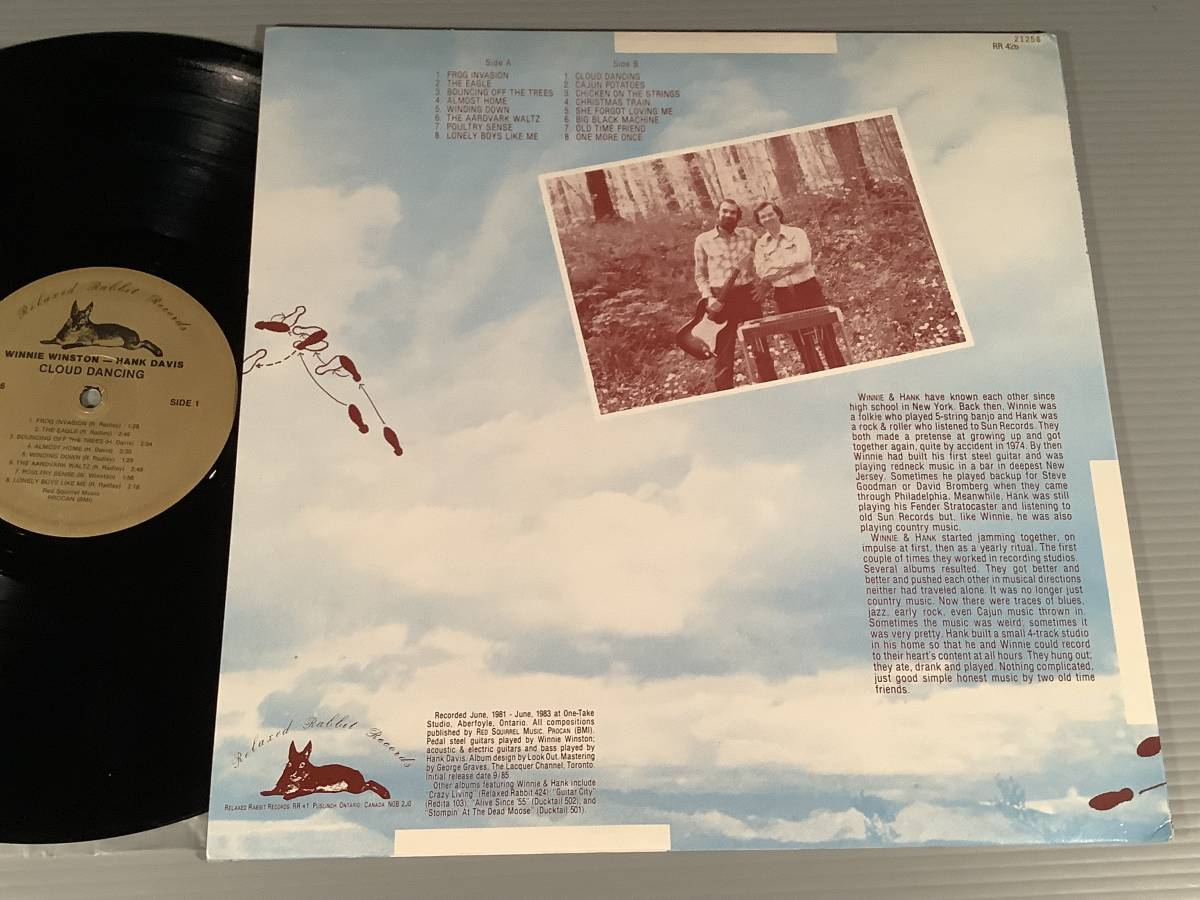 LP オリジナル WINNIE WINSTON & HANK DAVIS／Cloud Dancing カントリー ロカビリー 良好品 ...