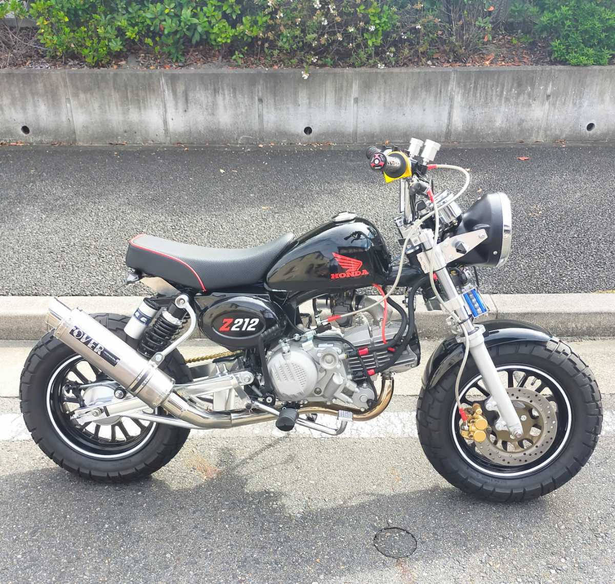 モンキー車体カスタム DAYTONAアニマ212ccエンジン 出来たてホヤホヤ #モンキー ゴリラ DAX カブ(126cc-250cc ...