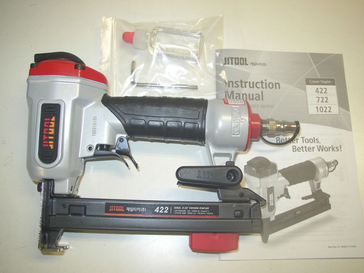 JITOOL 4mm幅 22mm J線ステープル用 常圧 エアタッカ J422JB(エアタッカー)｜売買されたオークション情報、yahooの商品情報をアーカイブ公開 - オークファン ...
