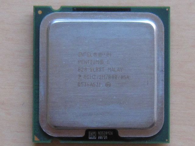 LGA775 Pentium D 820 4 2.8GHz 2.80GHZ/2M/800 0500/51030(Pentium)｜売買された ...