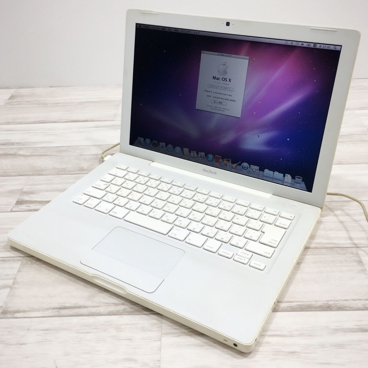 MacBook 13-inch Late 2006 Mac OS X 10.6.8 W2013(MacBook)｜売買されたオークション情報 ...