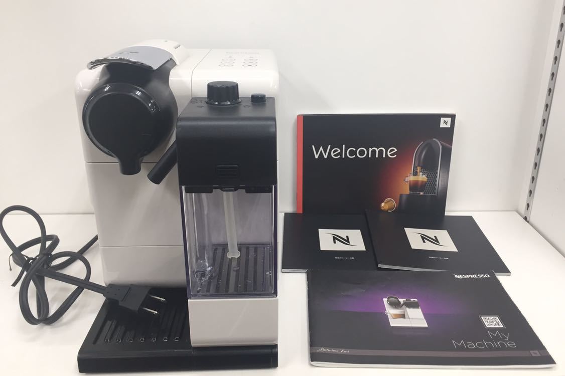 ネスプレッソ NESPRESSO コーヒーメーカー F511 ホワイト エスプレッソ式 ラティシマタッチ ネスレ(コーヒーメーカー一般)｜売買 ...