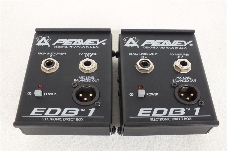 PEAVEY ピーヴィー EDB1 DI 現状品 211102k6461(DI（ダイレクトボックス）)｜売買されたオークション情報、yahoo ...