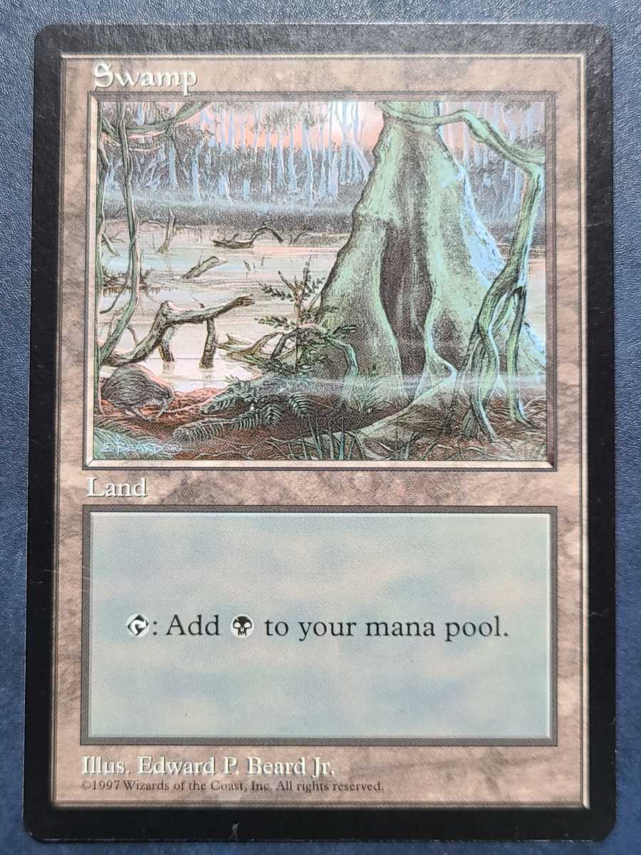 MTG APACランド 沼/Swamp Edward P. Beard Jr./ニュージーランド/APAC LANDS RED PACK ...