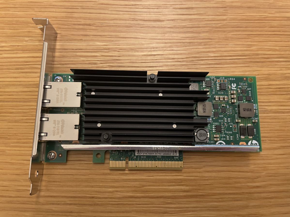 動作確認 HP HPE Ethernet 10GB 2-port 561T Adapter アダプタ #T0197(LANカード)｜売買された ...