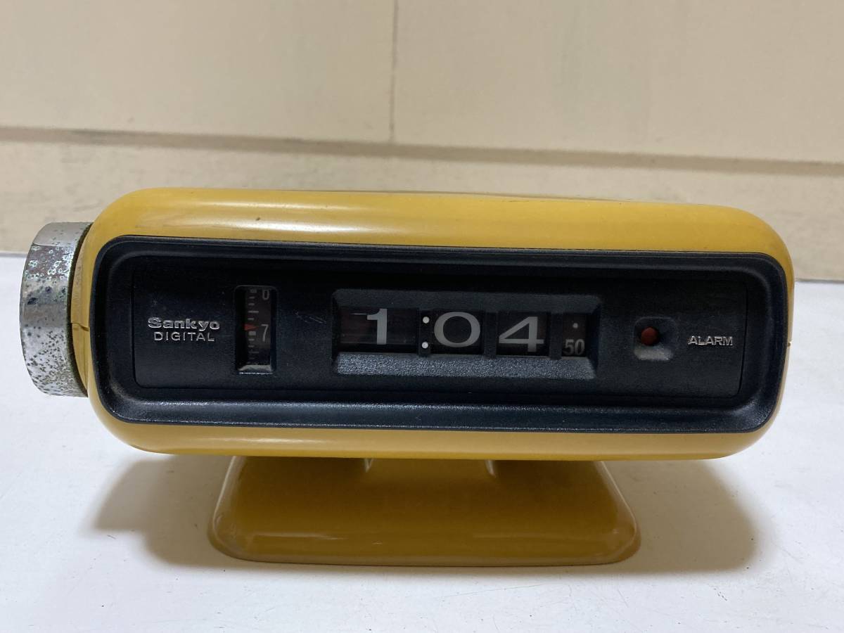 SANKYO レトロクロック NO.101A/脚付/イエロー/スペース(電化製品)｜売買されたオークション情報、yahooの商品情報をアーカイブ公開 - オークファン（aucfan.com）