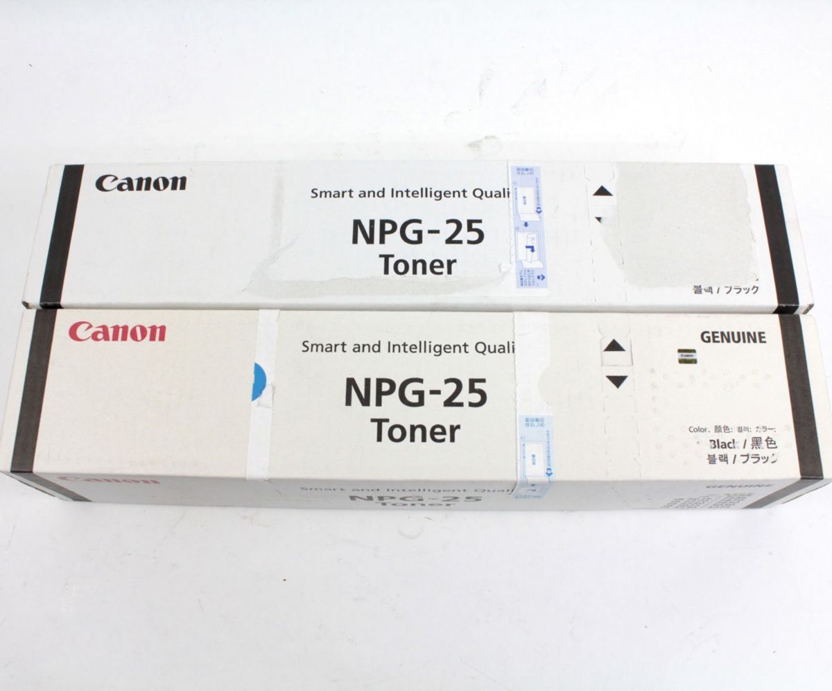 2点セット Canon キヤノン 純正トナーカートリッジ NPG-25 ブラック iR501K 728K 2230 2270 2830 ...