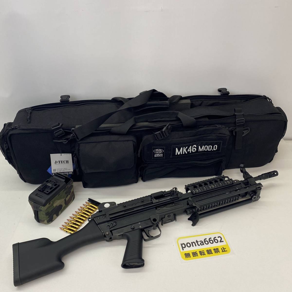 No.2132 対象年齢18歳以上 東京マルイ 電動ガン Mk46 Mod.0 次世代電動ガン キャリングケース付き 弾速確認済 品(電動ガン)｜売買されたオークション情報、yahooの商品 ...
