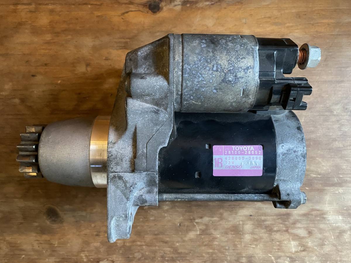 28100-28052 セルモーター デンソー製 品 トヨタ アイシス 車種ANM10 スターター モーター(トヨタ用)｜売買された ...