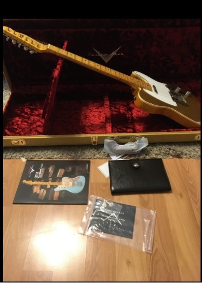 必見 Fender Custom Shop Custom Shop 2018 Limited Edition Double Esquire ...