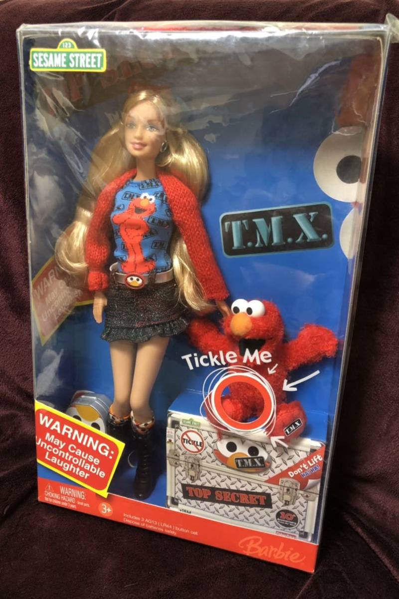 エルモ Barbie バービー人形 K5499 Barbie Loves T.M.X. Elmo Doll(その他)｜売買されたオークション ...