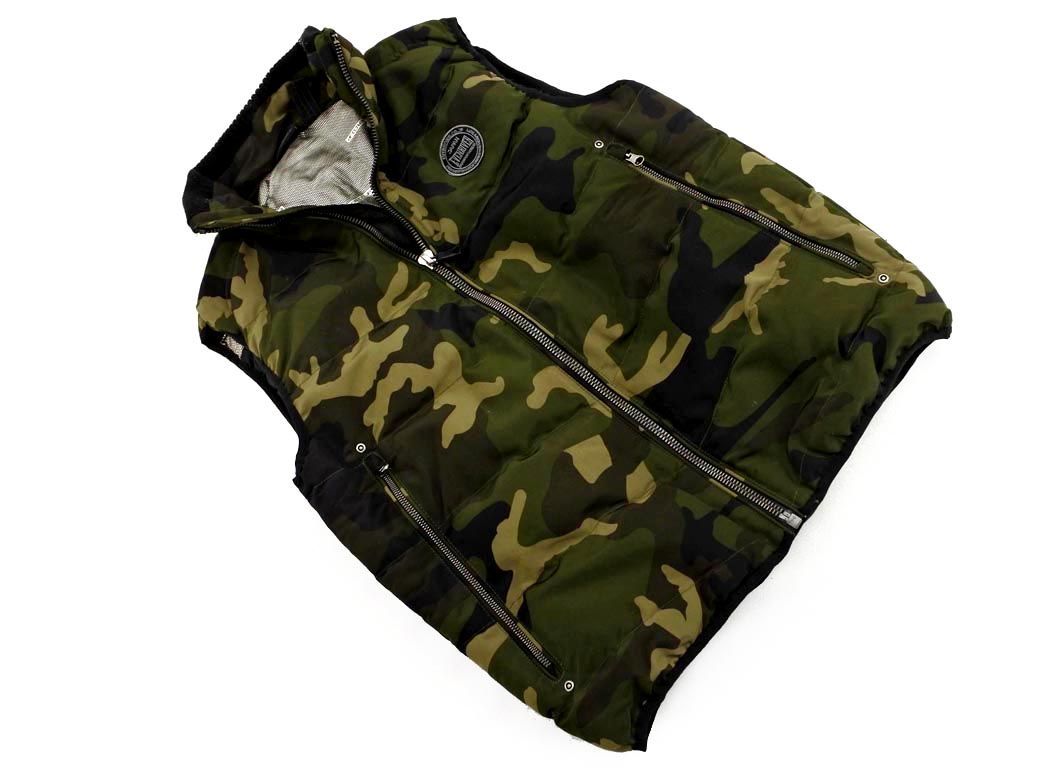 EVENRIVER イーブンリバー 迷彩柄 中綿ベスト sizeL/カーキ blb4(Lサイズ)｜売買されたオークション情報、yahooの商品情報をアーカイブ公開 - オークファン ...