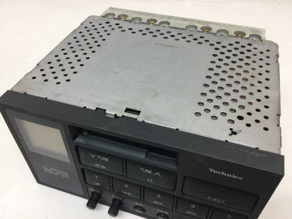 technics 純正カセットデッキ カーオーディオ Model No：86120-22840 クレスタ(テープデッキ)｜売買された ...