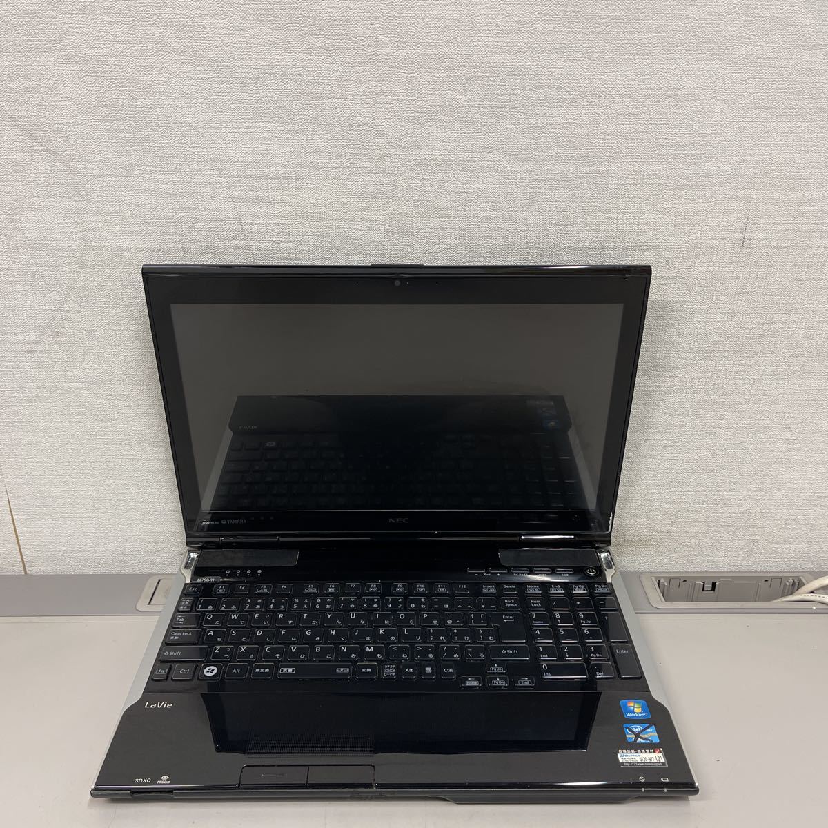 Y3 NEC LaVie LL750/H PC-LL750HS1KSB ジャンク品(15インチ～)｜売買されたオークション情報、yahooの ...