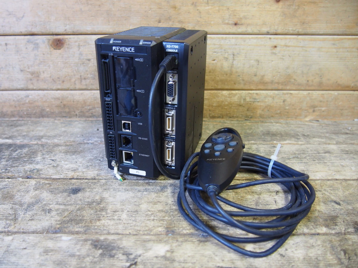 KEYENCE キーエンス XG-7700 マルチカメラ画像システムコントローラー コンソールリモコン付属 ②(電材、配電用品)｜売買された ...