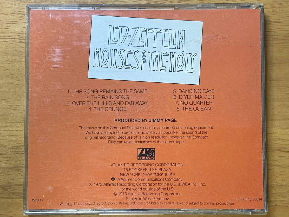 60sHR レア 85年初期西ドイツ ターゲット盤 32XP-154 レッド ツェッペリン LED ZEPPELIN 73年5th 聖なる館 HOUSES OF THE HOLY(Led ...