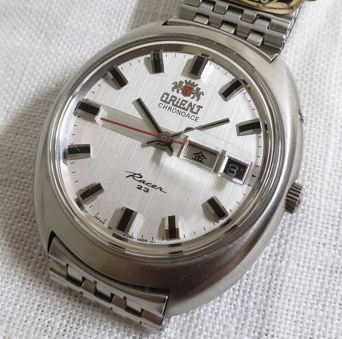 デッドストック品 オリエント クロノエース レーサー タグ付き ORIENT CHRONOACE RACER(オリエント)｜売買された ...