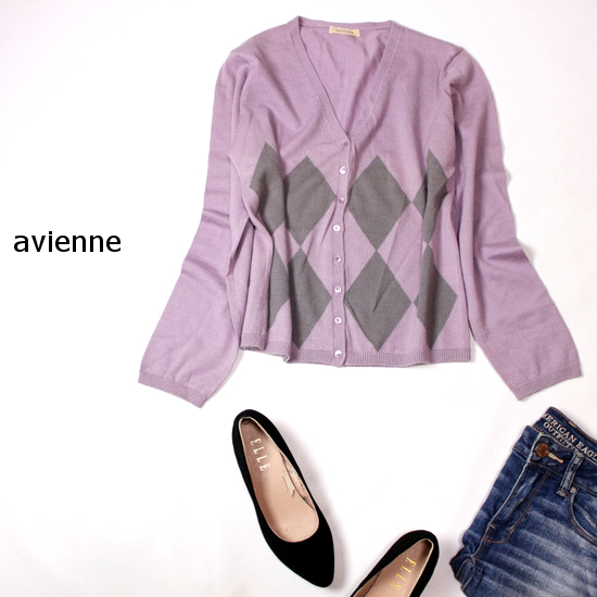 東京スタイル avienne 100％ウール 大人可愛い ニット カーディガン L 秋 冬 21E12(Lサイズ)｜売買されたオークション情報 ...