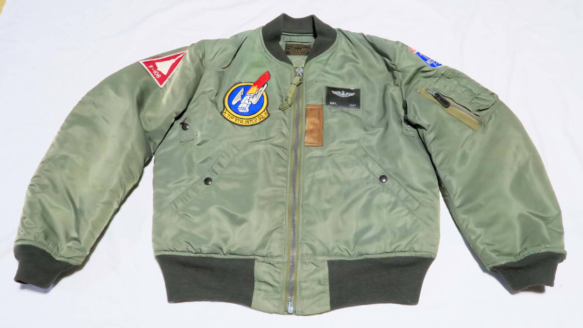 BUZZ RICKSON'S MA-1 バズリクソンズ フライトジャケット サイズM(Mサイズ)｜売買されたオークション情報、yahooの商品 ...