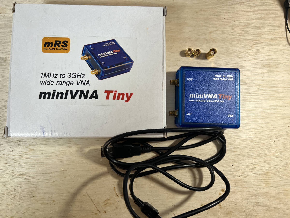 しました miniVNA Tiny 1MHz to 3GHz wide range VNA 校正キット付き(その他)｜売買されたオークション ...