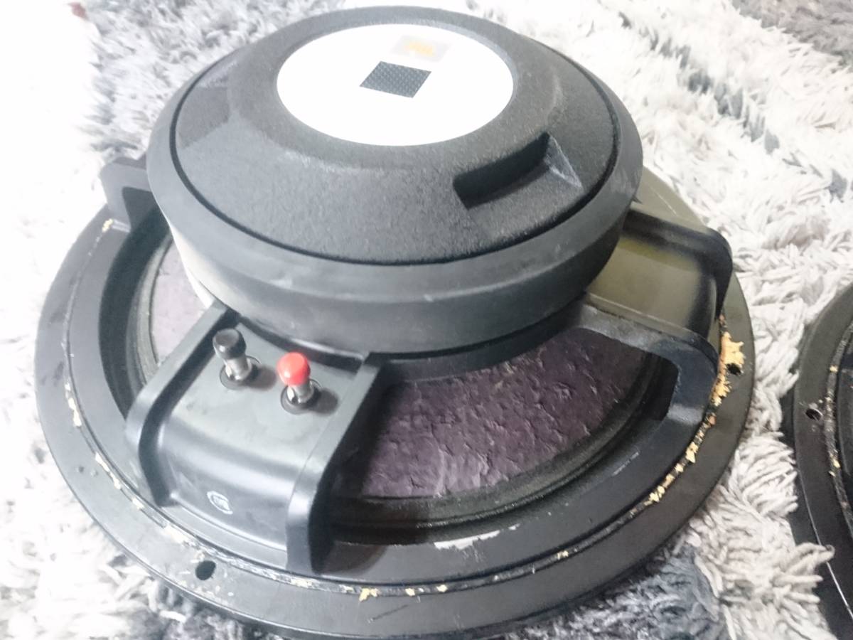 JBL / 128H 12inch 30cm 8oms Woofer ウーファー 左右ペア 1本は音出しOK 1本はVC摺れの歪あり エッジ ...