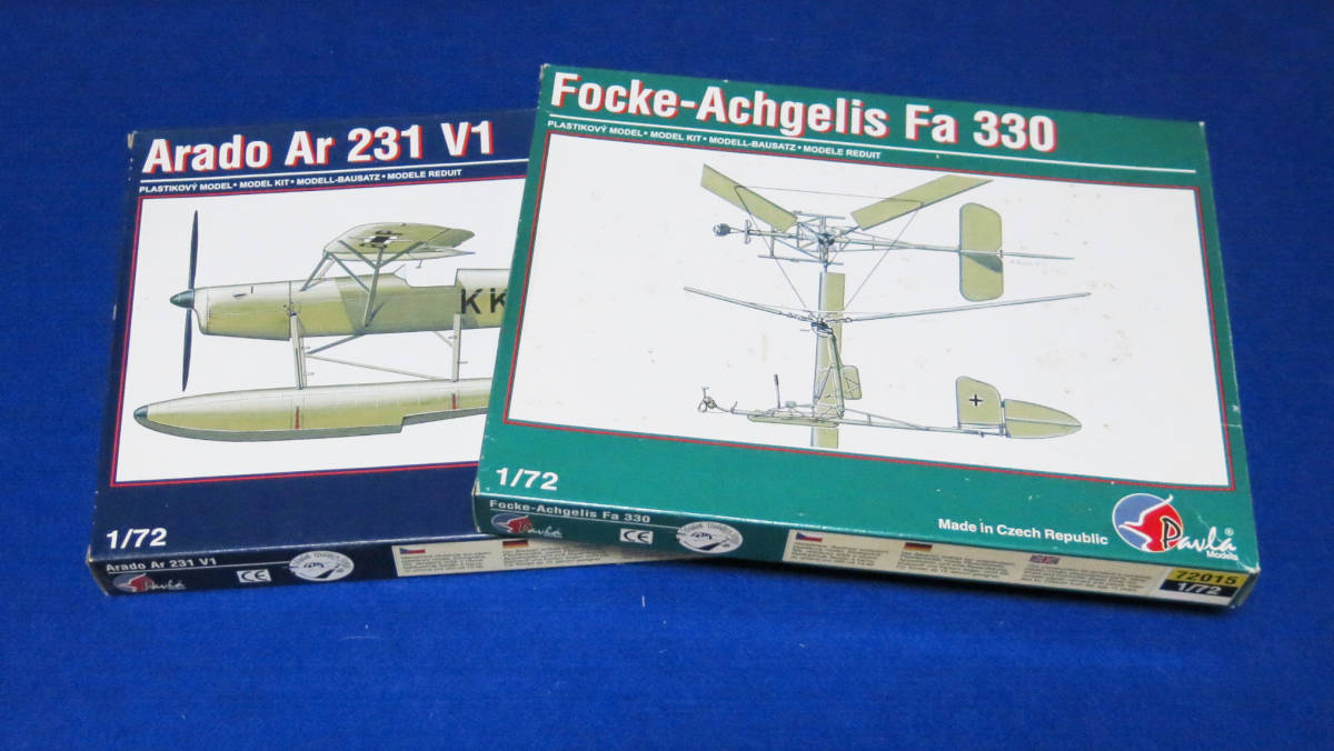 Pavla 1/72 Focke-Achgelis FA 330 & Arado Ar 231 V1(ドイツ)｜売買されたオークション情報 ...