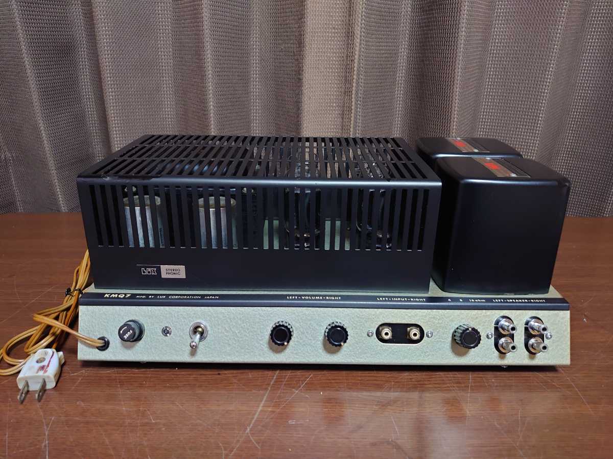 LUXMAN LUXKIT ラックスマン 6L6GC PP真空管アンプ KMQ7(本体)｜売買されたオークション情報、yahooの商品情報を ...
