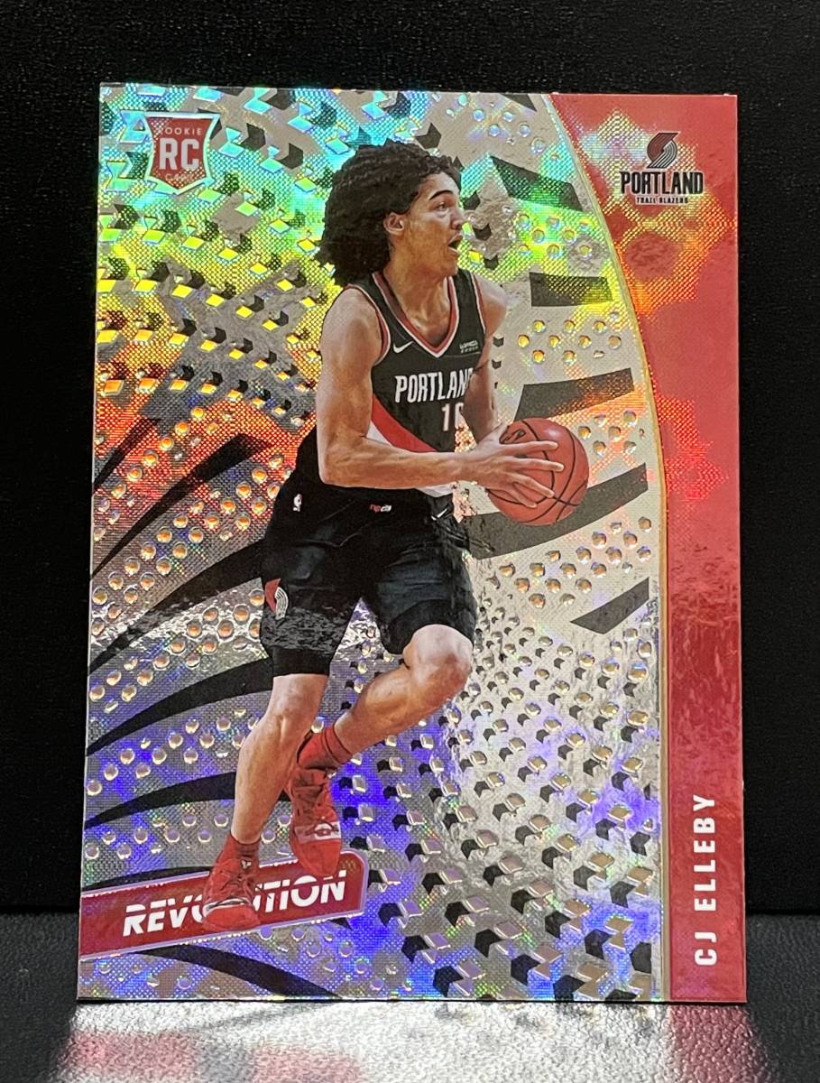 CJ Elleby 2020-21 Panini Revolution Rookie Card Galactic Parallel SSP ...