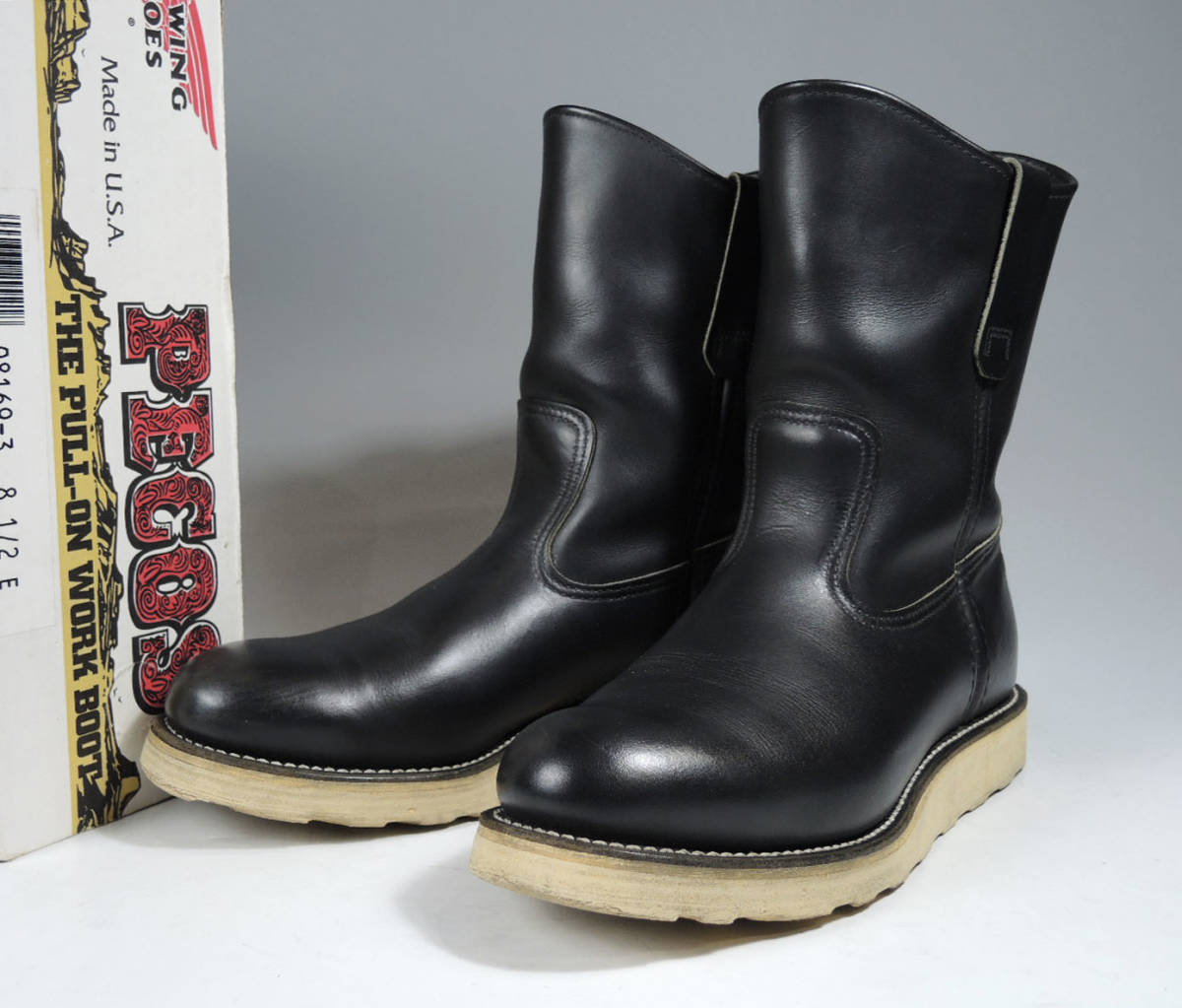 廃盤レア99年製 刺繍羽タグ レッドウィング8169ペコスブーツ7.5E 犬866 8866 2268エンジニアブーツペコス(7.5インチ)｜売買されたオークション情報、yahooの商品情報を ...