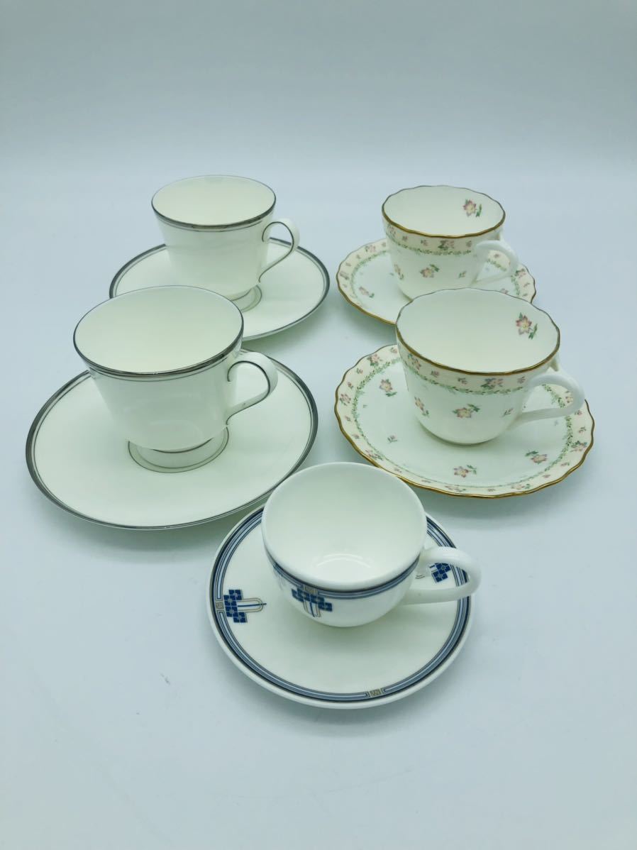カップ&ソーサー Noritake ノリタケ mikasaミカサ ボーンチャイナ デミタス 品 コーヒー ティーカップ 5点(その他)｜売買さ ...