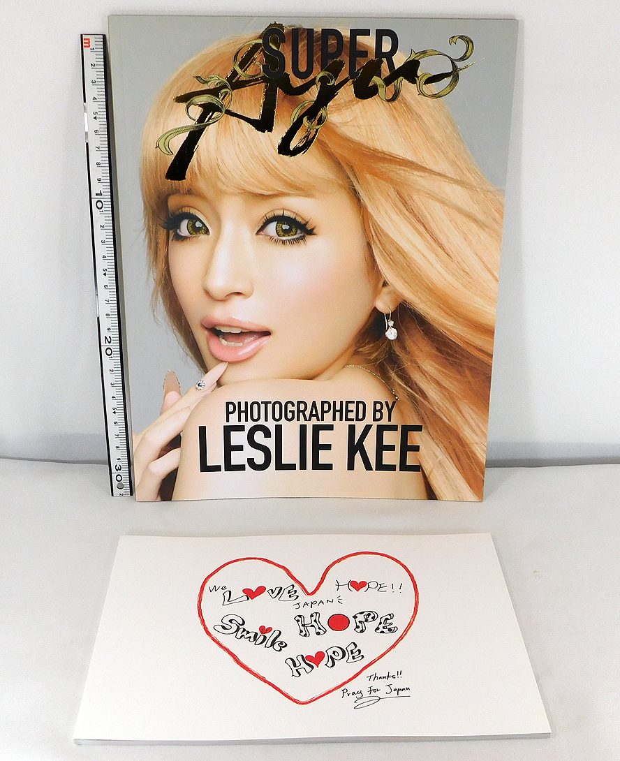 写真集 浜崎あゆみ/SUPER Ayu LIVE BOOK POWER of MUSIC 2011 A LIMITED EDITION 2冊 ...