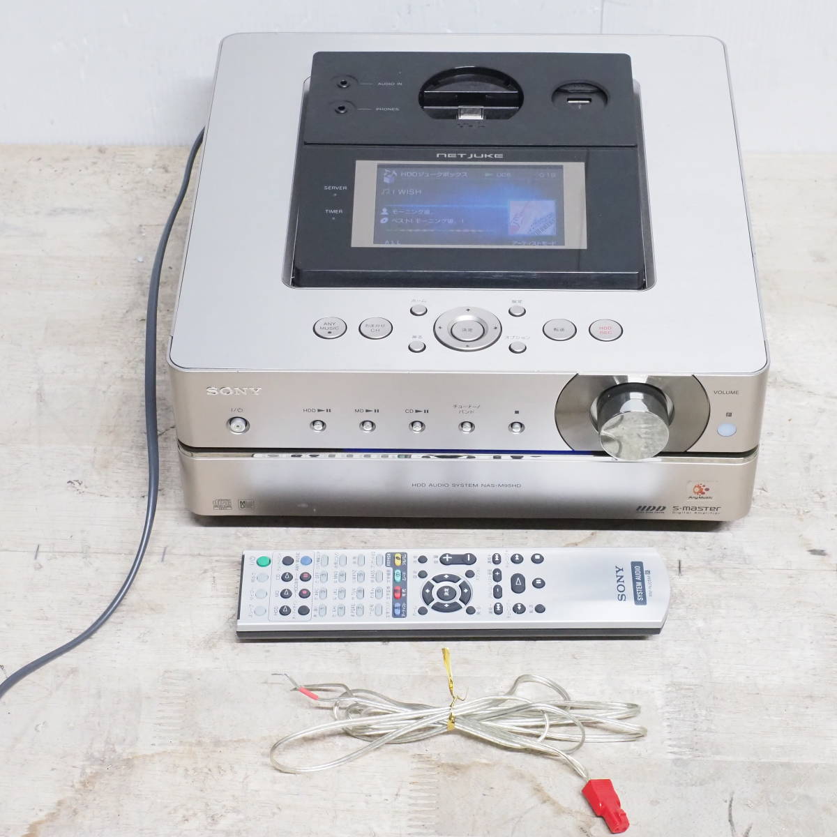 it HDD NETWORK AUDIO SYSTEM NAS-M95HD ソニー ジャンク(HDDコンポ)｜売買されたオークション情報 ...