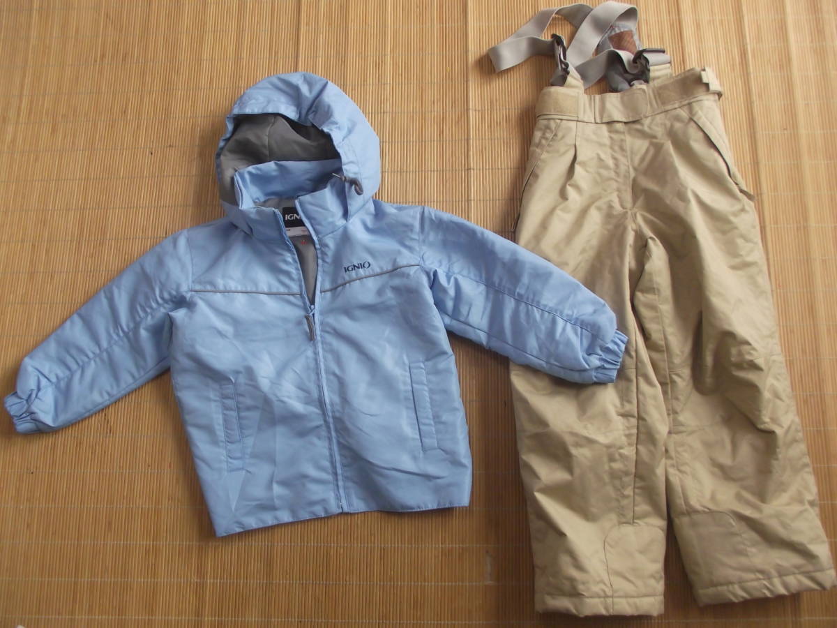 子供用 上 110㎝調節可能 イグニオIGNIO製 下 120㎝ KASTLEパンツ スキースノーボード上下セットアップウェア(110cm～)｜売買されたオークション情報、yahooの商品情報 ...