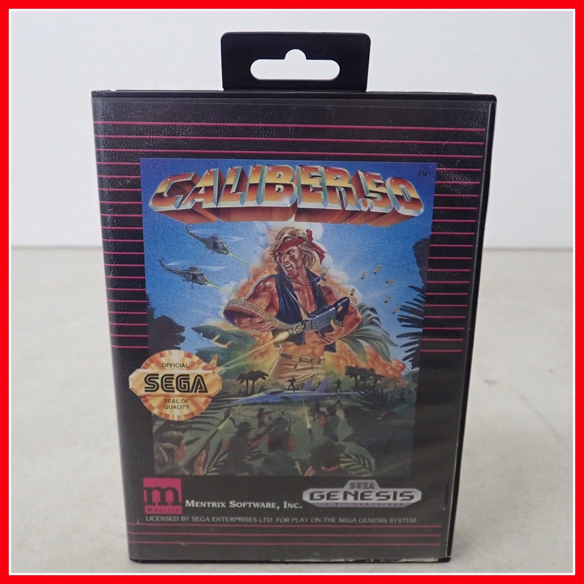 品 SEGA GENESIS ジェネシス ソフト CALIBER.50 Mentrix Software 海外版 メガドライブ 箱説付＠ 10(アクション)｜売買されたオークション情報 ...