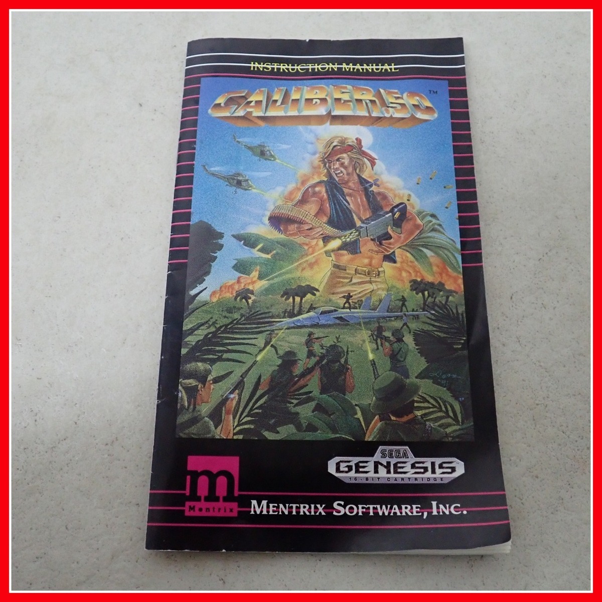 品 SEGA GENESIS ジェネシス ソフト CALIBER.50 Mentrix Software 海外版 メガドライブ 箱説付＠ 10(アクション)｜売買されたオークション情報 ...