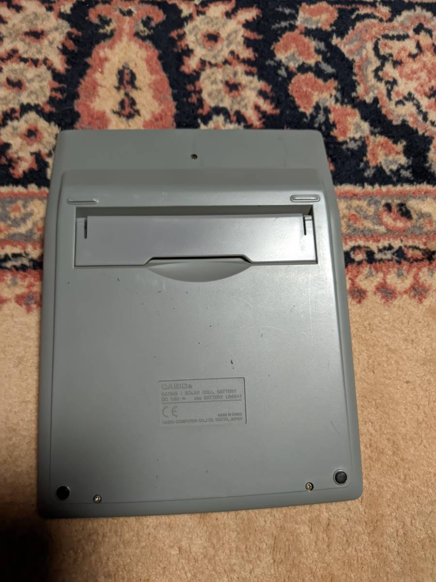 CASIO カシオ 電卓 DM-1200T 大型12桁 サイズ 約15.5×20.5×3.7cm(カシオ)｜売買されたオークション情報 ...