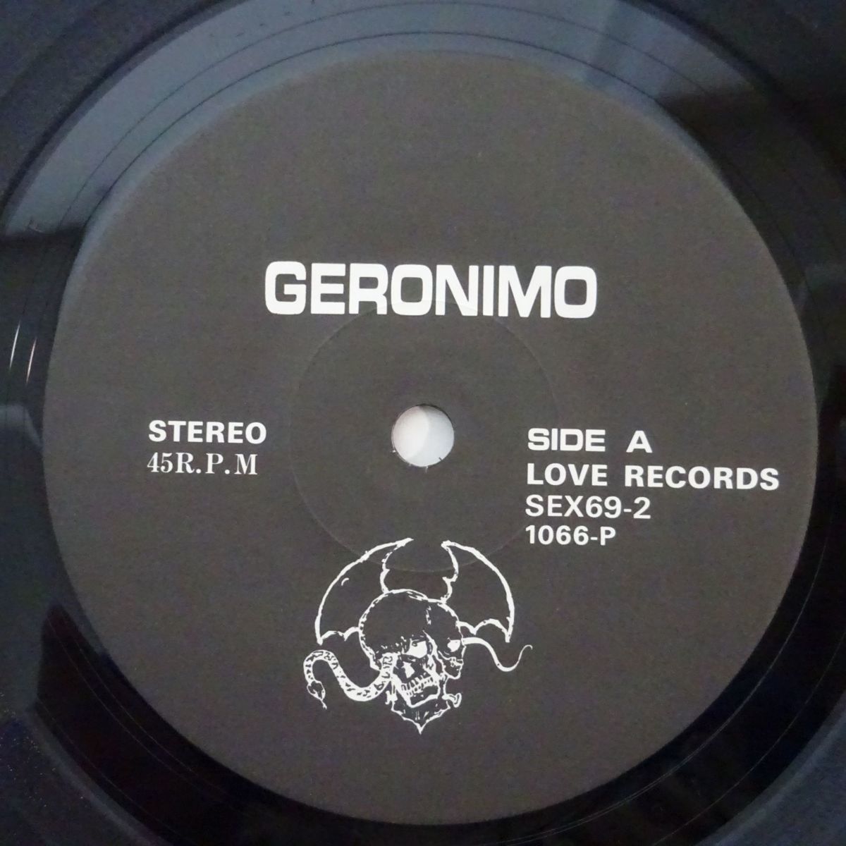 13056326; 稀少自主盤7INCH/美盤 Gastunk / Geronimo / Red Indians Rock(インディーズ ...