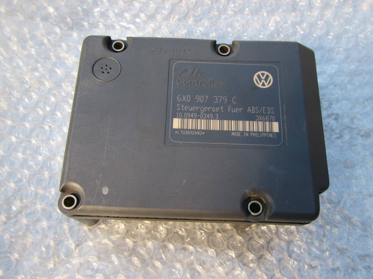 フォルクスワーゲン ルポGTI 純正 ABSコンピューター ABSユニット 6X0907379C VW LUPO(フォルクスワーゲン用)｜売買 ...