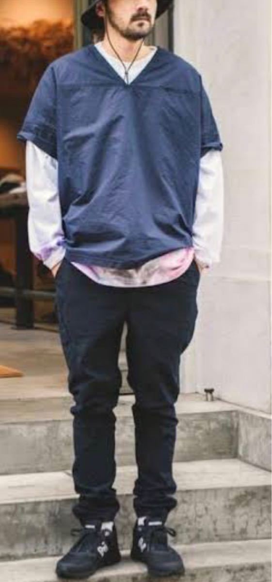 nonnative CYCLIST EASY RIB PANTS TAPERED FIT POLY TWILL pliantex number : NN-P3443 color : ブラック ...