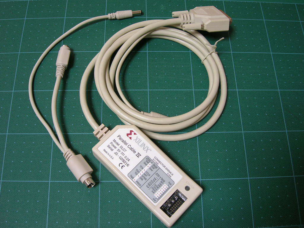 XILINX Parallel Cable Ⅳ DLC7 ザイリンクスパラレルケーブルⅣ(その他)｜売買されたオークション情報、yahooの ...