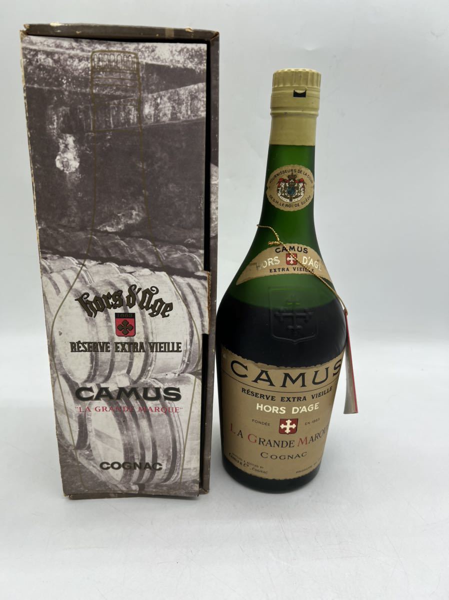 2-0006 古酒 カミュ オルタージュ CAMUS RESERVE EXTRA VIEILLE HORS D'AGE COGNAC ...