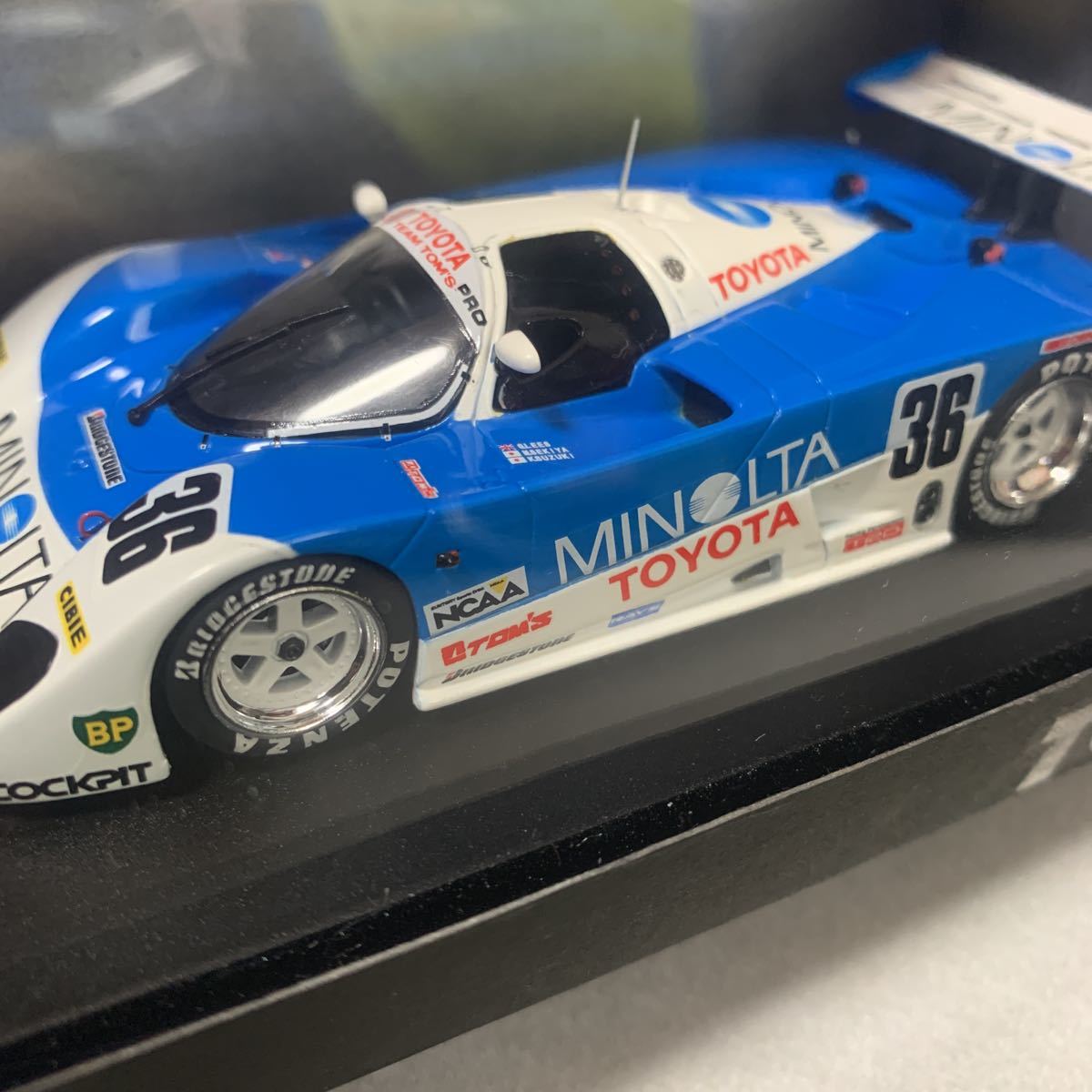 JSPC Bugzees TOYOTA 88C-V #36 1988 TRD toms DOME MINOLTA トヨタ 88 C-V CV ...