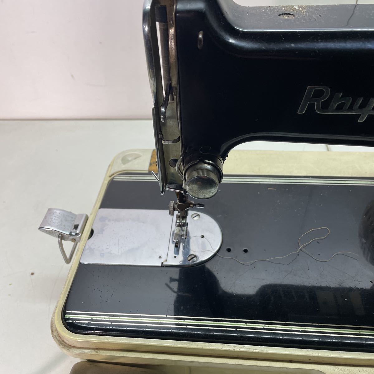 K0310-28 Rhythm リズム ミシン The Rhythm Sewing Machine TRADE MARK FS 富士精密工業 ...