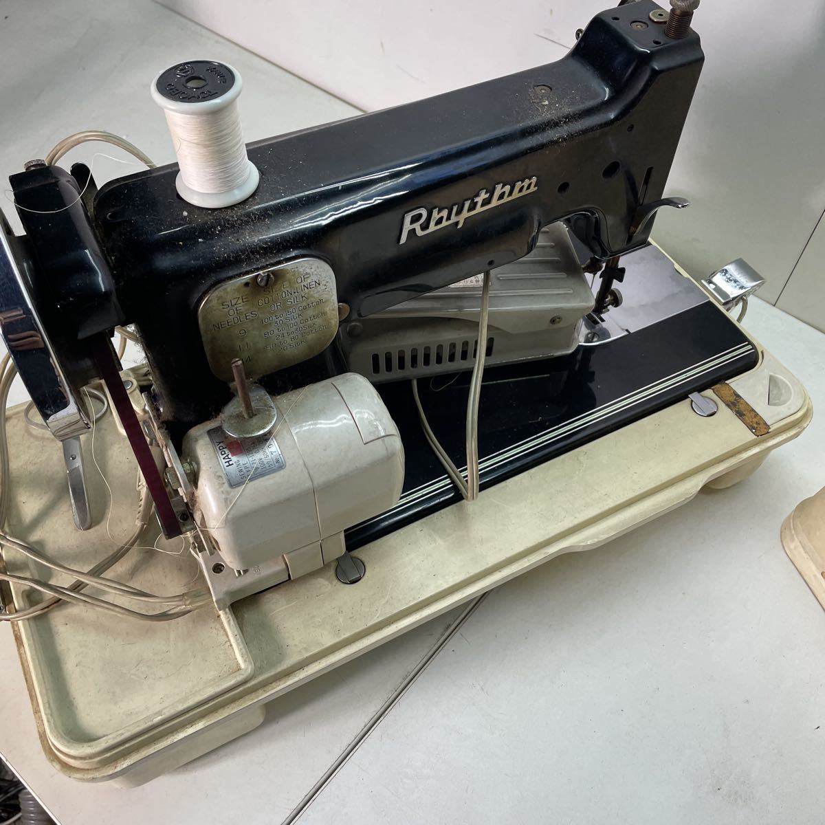 K0310-28 Rhythm リズム ミシン The Rhythm Sewing Machine TRADE MARK FS 富士精密工業 ...