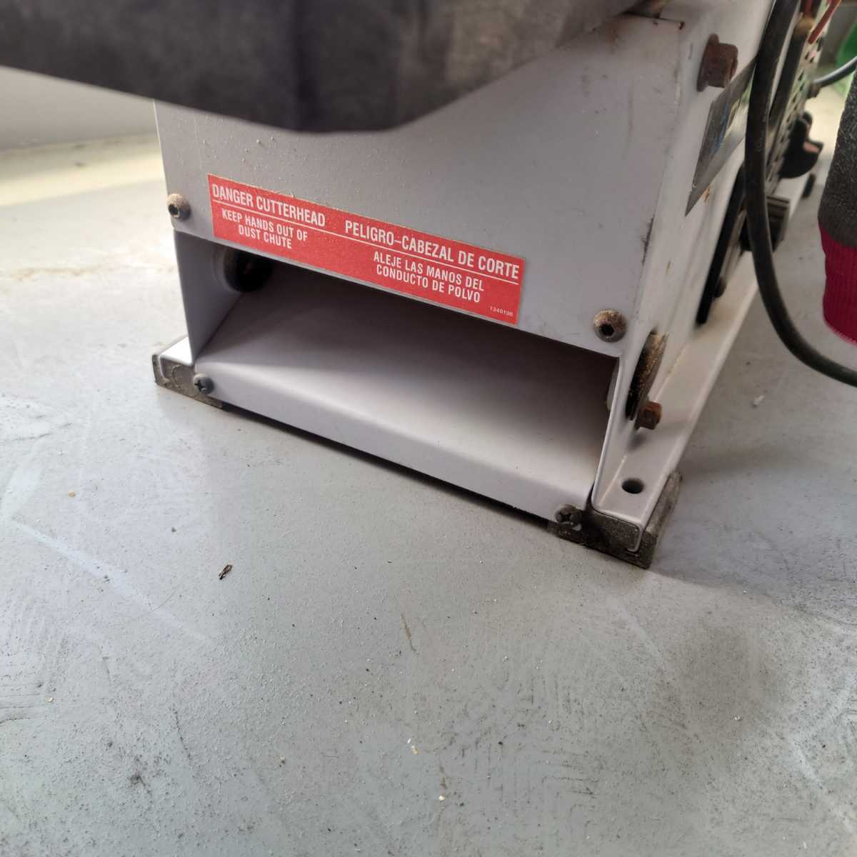 DELTA JT160 デルタ 無段変速 卓上 手押カンナ盤 JT160 手押しかんな Shopmaster 電動工具 研磨機 電動カンナ ...