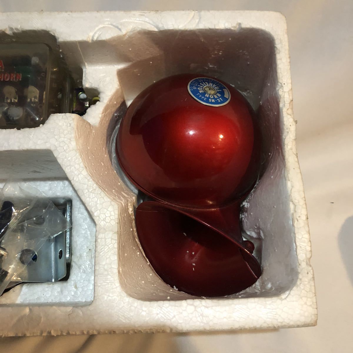 ミツバ 電子ホーン トランジスタ 当時物 SL-2T SH-2T MITSUBA 旧車 レア 廃盤 絶版 ジャンク 12V 箱 取説 赤(社外品)｜売買されたオークション情報、yahooの商品 ...
