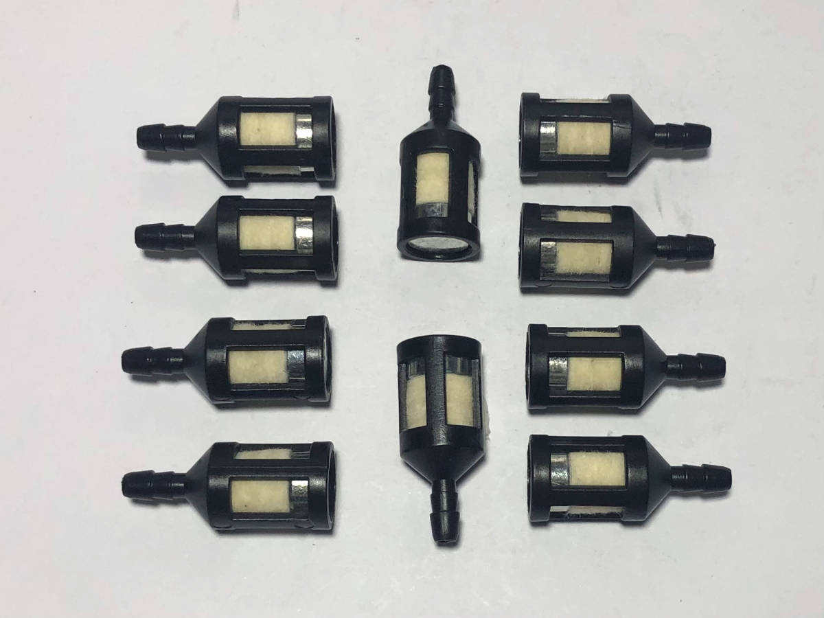 10個 燃料フィルター 互換 ハスクバーナ Husqvarna 36 41 136 137 141 142 / 530014497 ...