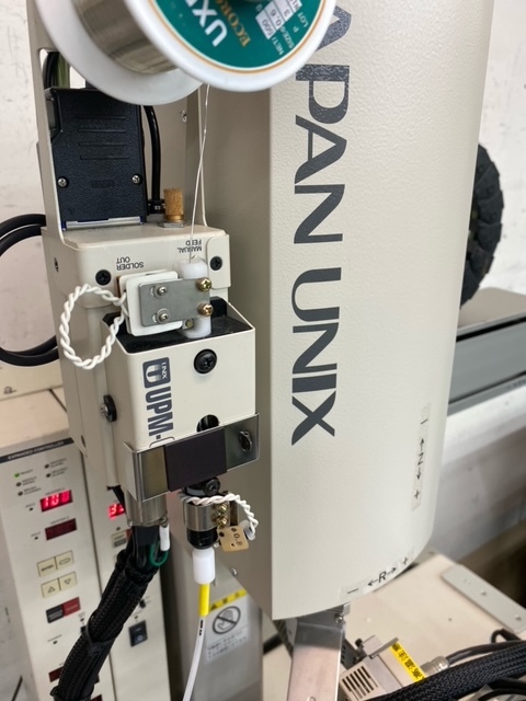 ジャパンユニックス 自動半田ロボット フル装備 完動品 オーバーホール済 卓上はんだ付ロボット UNIX-414R(はんだごて)｜売買された ...